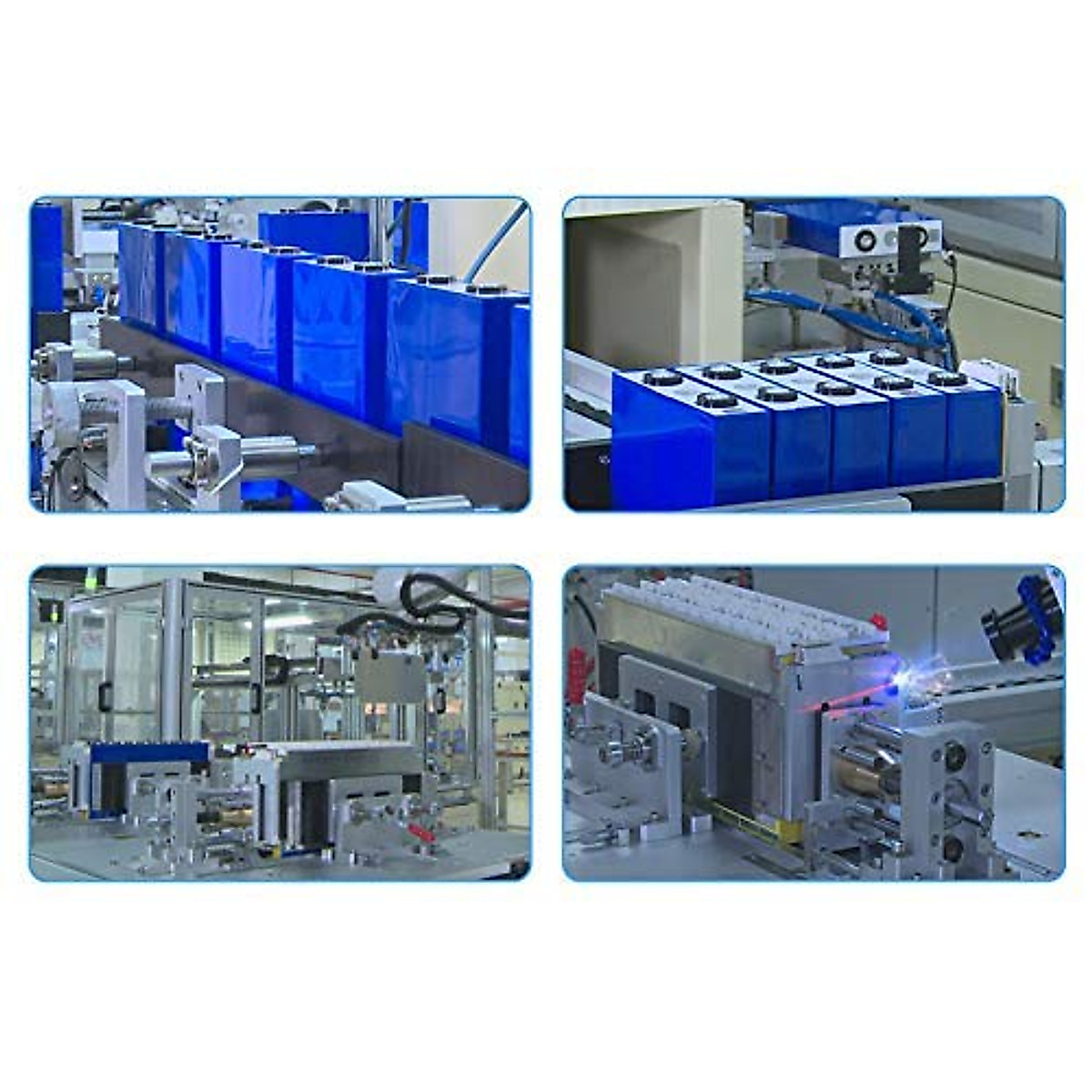 4pcs Lot LiFePO4 3.2V 280Ah Cells for 12V 280Ah Home Solar Energy Storage System RV Battery with Bus Bars (4PCS/LOT)