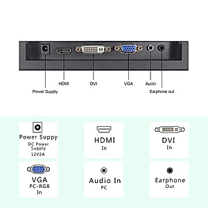 VSDISPLAY 14.9inch 1280x390 LCD Monitor VS149ZJ01,which with Screen LTA149B780F and HD-MI DVI VGA Input Controller Board M.NT68676.2A, as a bar Display Monitor/Advertising Screen Monitor