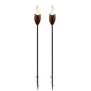 Echo Valley 93116P2 Garden Torch, Hammered Copper