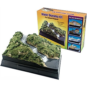 Woodland Scenics SP4113 Scene-A-Rama Water Diorama Kit, Multicolor