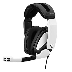 EPOS I Sennheiser GSP 301 Flip-to-Mute, Comfortable Memory Foam Ear Pads, Headphones for PC, Mac, Xbox One, PS4, PS5, Nintendo Switch, Smartphone compatible