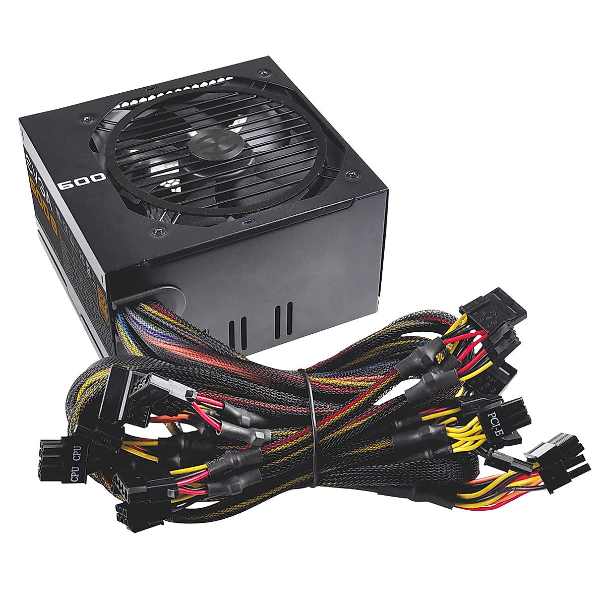 EVGA 600 B1, 80+ BRONZE 600W, 3 Year Warranty, Includes FREE Power On Self Tester, Power Supply 100-B1-0600-KR