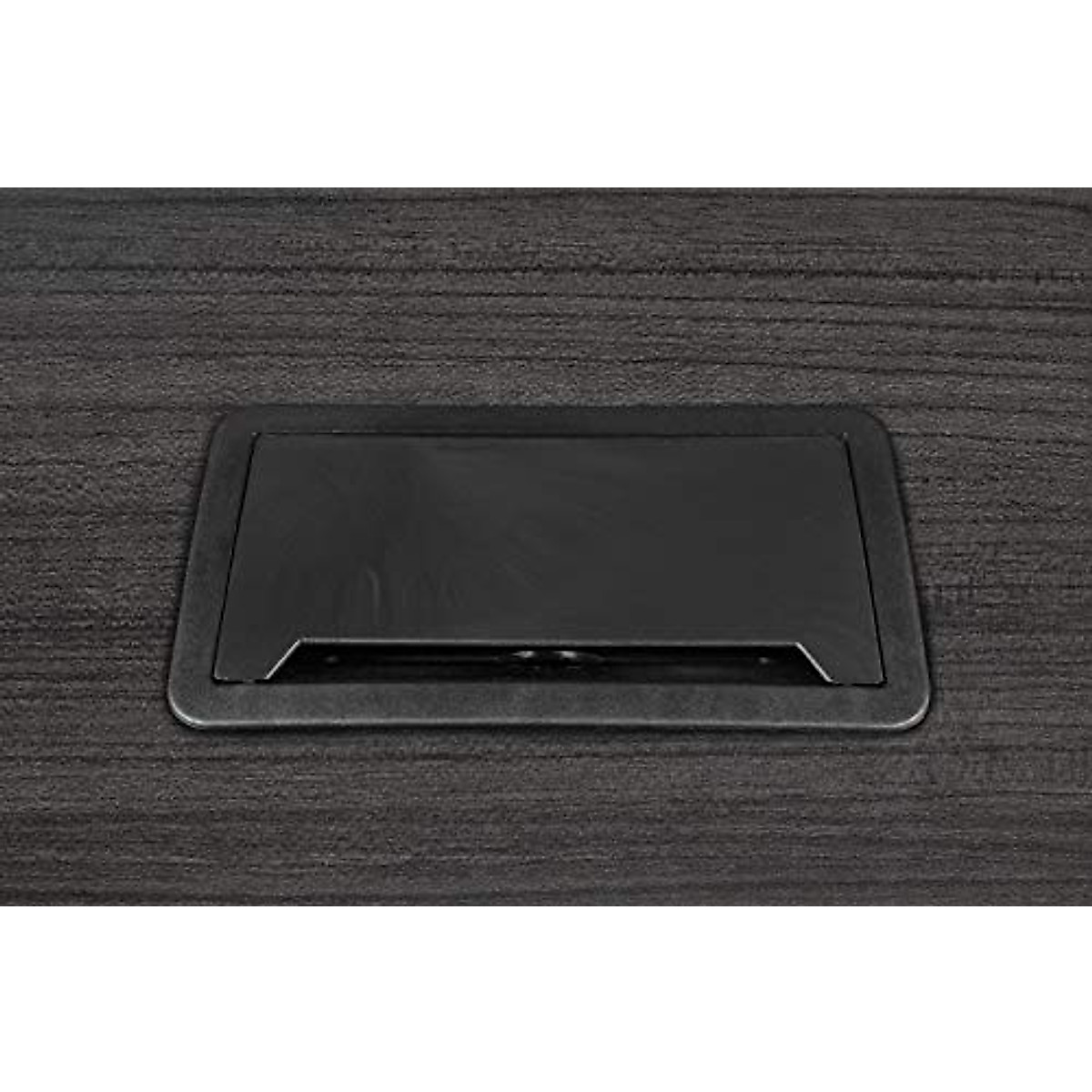 Regency Legacy Racetrack Conference Table with Tabletop Power & Data Port, 95", Ash Grey