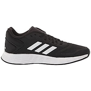 adidas unisex child Duramo Sl 2.0 Running Shoe, Black/White/Black, 6 Big Kid US