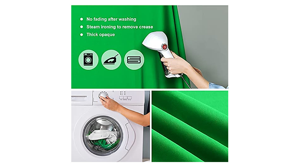 Buy 10x12ft Green Screen Backdrop for Photography & Streaming