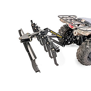 Black Boar ATV/UTV Scrape Blade Implement, Adjusts 0, 7.5 or 15 Degrees in Either Direction, Use to Cultivte, Establish Food Plot, Maintain Your Land (66005)