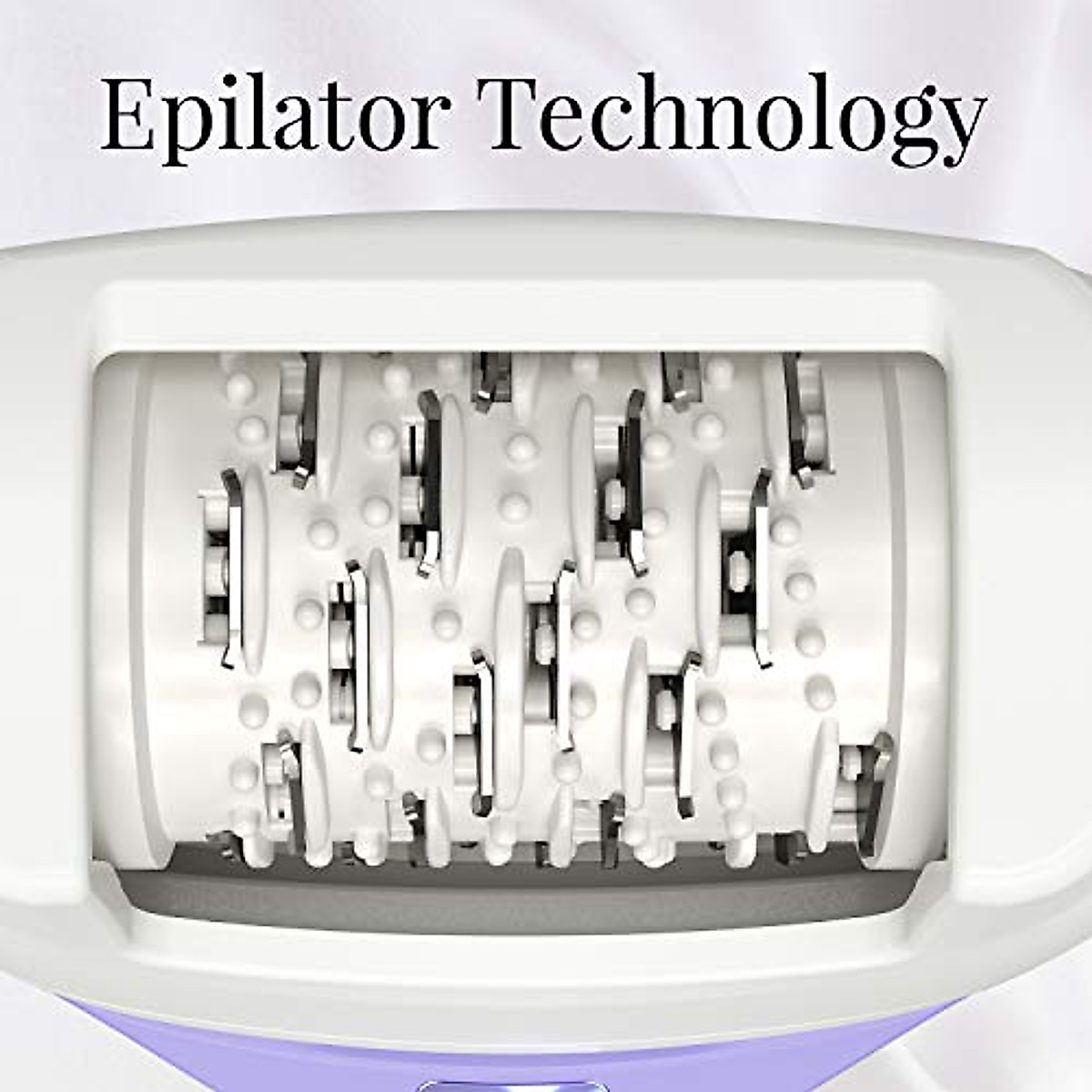 Remington Smooth & Silky Deluxe Rechargeable Epilator, Purple, EP7030E