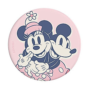 ​​​​PopSockets Phone Grip with Expanding Kickstand, PopSockets for Phone - Mickey Minnie (Gloss)