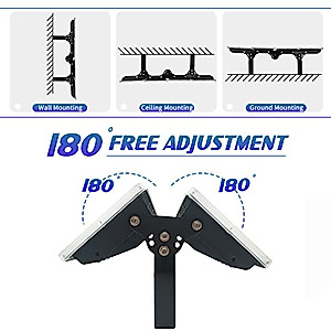2 Pack 200W LED Flood Light, Super Bright Outdoor Stadium Lights, 20000LM 7000K Daylight Adjustable Lighting Angle, IP67 Waterproof Security Outdoor Flood Lighting for Yard, Stadium, Garden, Lawn
