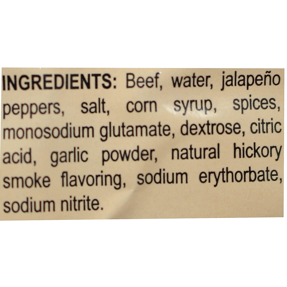 Gold Rush Jalapeno Beef Sticks 2.5 lb. Bag