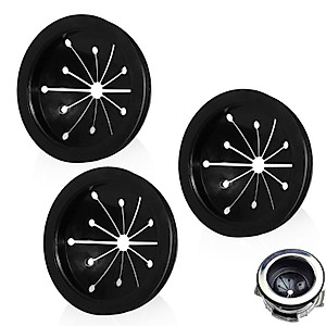 Kitchen Garbage Disposal Rubber Drain Insert,3pcs Garbage Disposal Cover,3 Inch Garbage Disposal Splash Guard,Disposal Splash Guard,Kitchen Sink Rubber Drain Guard