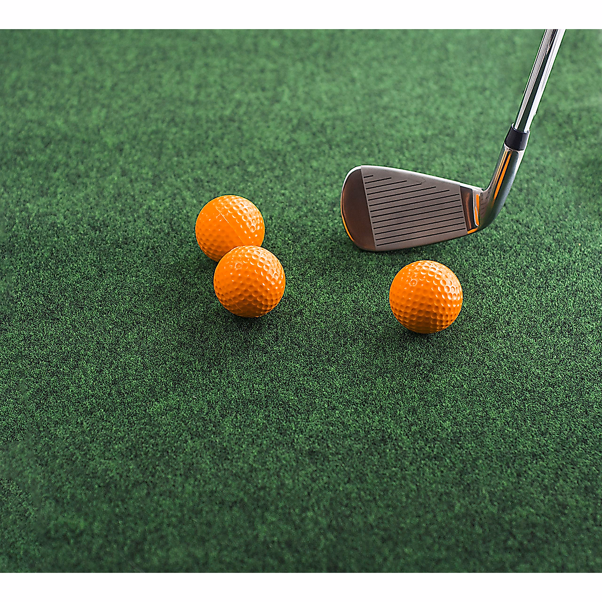 JEF World of Golf High Impact Foam Balls, Orange