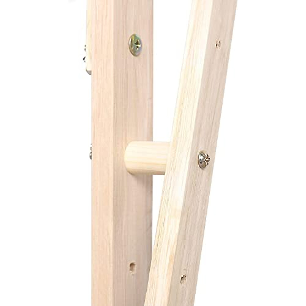 DNYSYSJ Embroidery Frame Stand,Wooden Cross Stitch Frame Rack Adjustable Home Desktop Embroidery Floor Stand Large Size Needlework Kits