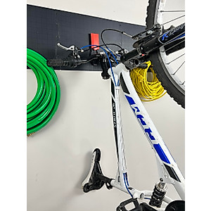 GATOR MAGNETICS Wall Panel Storage & Organization System 2 Pack– 16.75" x 12", Pair Metal Hooks, Galvanized Steel, Heavy-Duty Racks, Garage Organizers, Storage System, Tool Racks