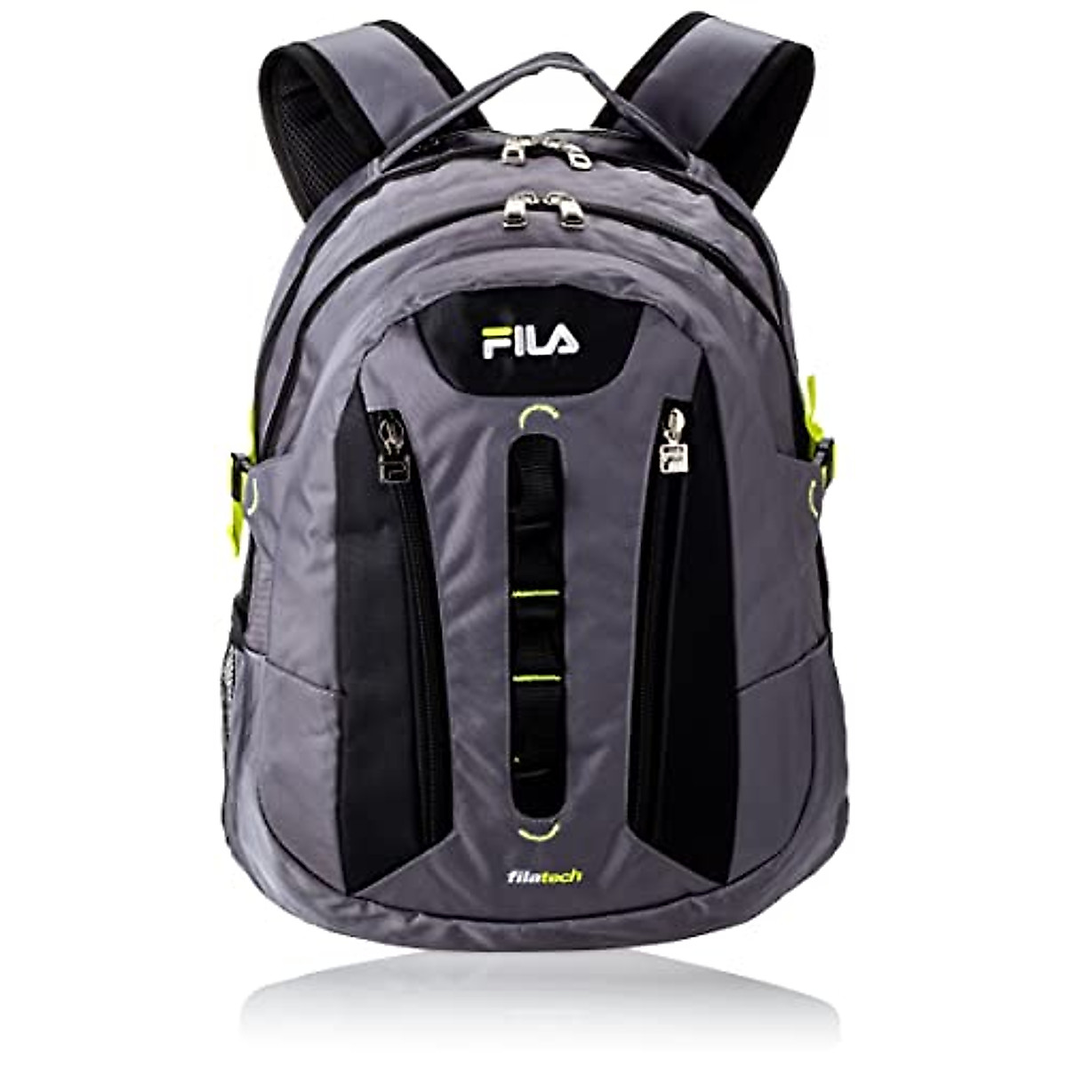Fila Vertex Tablet and Laptop Backpack, Grey, One Size