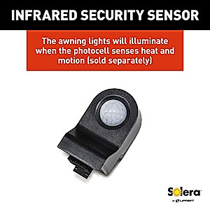 Solera 12V Smart Arm 69" Awning Hardware Kit for 5th Wheels, RVs, Travel Trailers, Power Extend and Retract, Safety Lock Button, Weatherproof - 759517