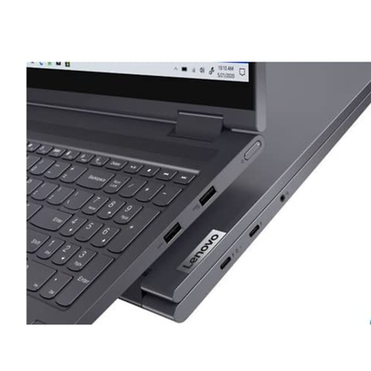 2022 LENOVO Yoga 7i 2-in-1 360° 15.6" Touch Screen Laptop, Intel Evo Platform Core i5 1135G7, 8GB RAM, 256GB PCIe SSD, Intel Iris Xe Graphics, Backlit Keyboard, Win 11, Slate Grey, 32GB USB Card