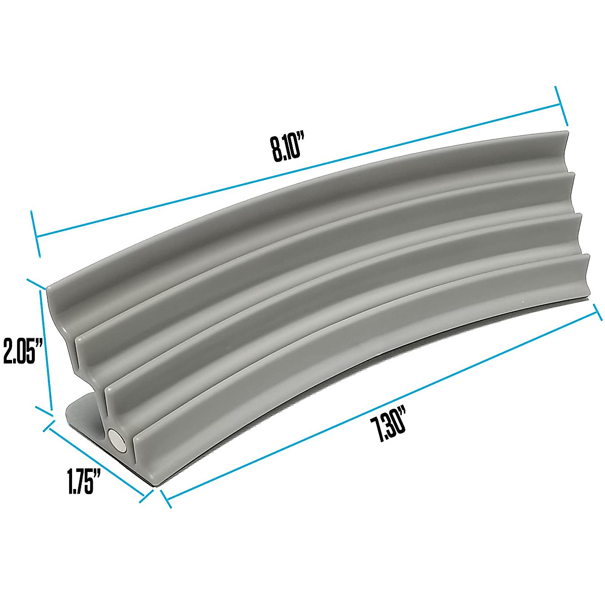 BRADYS HOUSE - Extendable Plastic Playing Card Holder Set of 4 (Grey), Card Holders for Card Games