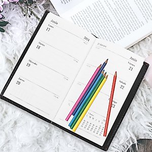 MAGICLULU Notebook Calendar Work Calendar Date Calendar Academic Planner Schedule Planner To Do List Notepad Lesson Plan Book Weekly Notepad Date Plan Pad Efficient Schedules Paper