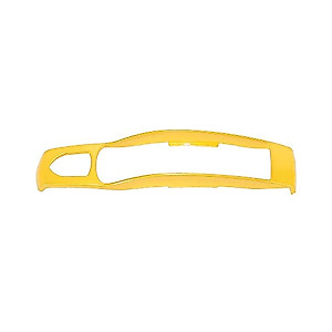 X AUTOHAUX Gold Tone Car Remote Key Fob Case Cover Shell Trim Plastic for Porsche Cayenne Panamera Macan