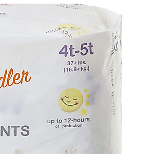 McKesson Toddler Training Pants, Size 4T to 5T (Over 37 lbs), 19 Count, 1 Pack