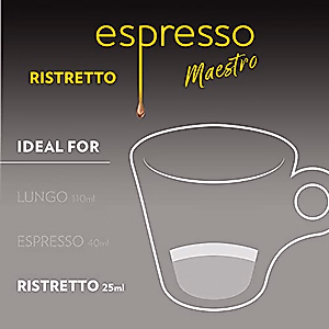 Lavazza Espresso Ristretto Dark Roast Arabica & Robusta Aluminum Capsules Compatible with Nespresso Original Machines (Pack of 60) ,Value Pack, Intense and full bodied, dark crema, Intensity 12 of 13