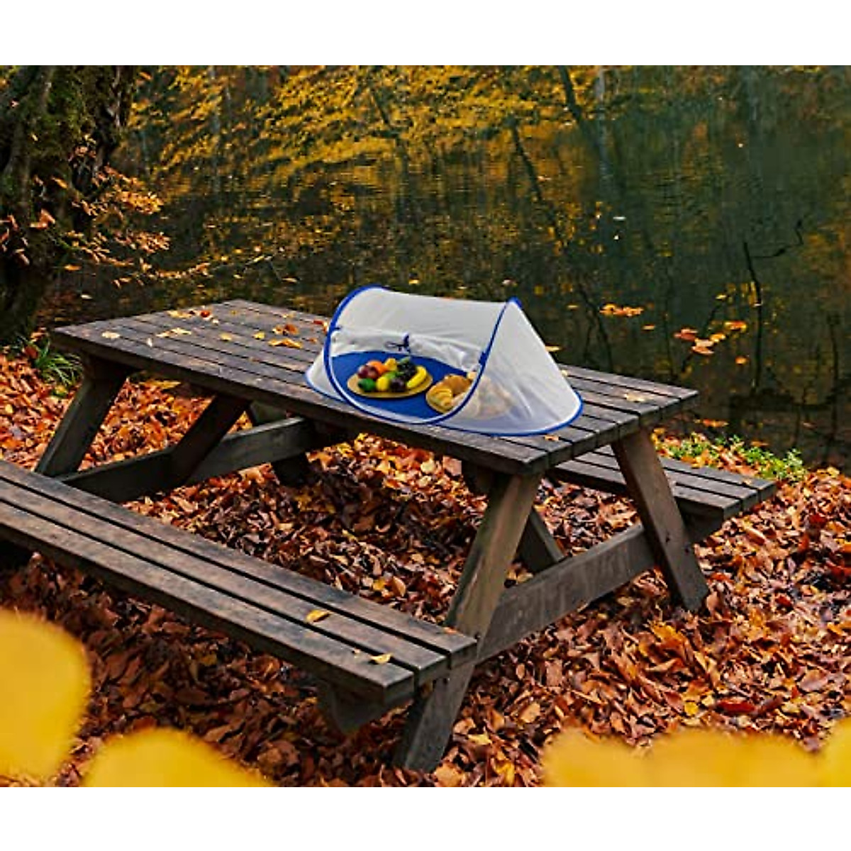 Iconikal Jumbo Folding Mesh Wind-Resistant Food Tent, 43 x 21-Inches, 2-Pack