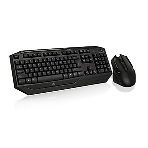 IOGEAR Kaliber Gaming Wireless Gaming Keyboard and Mouse Combo, GKM602R