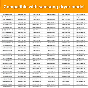 DC62-00344A Dryer Front Panel Air Seal Compatible with samsung Dryer(Some Models), Such as DV48H7400GW, DV400GWHDWR, etc. Part Number: AP5916629, PS4276050