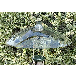AUDUBON NACLBAF16 Clear Squirrel Baffle, 16-Inch