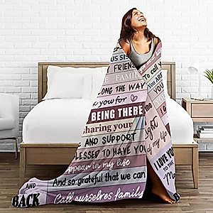 Fleece Cherished Sisters Bond Throw Blanket - Warm Flannel Fleece - Sentimental Sibling Gift