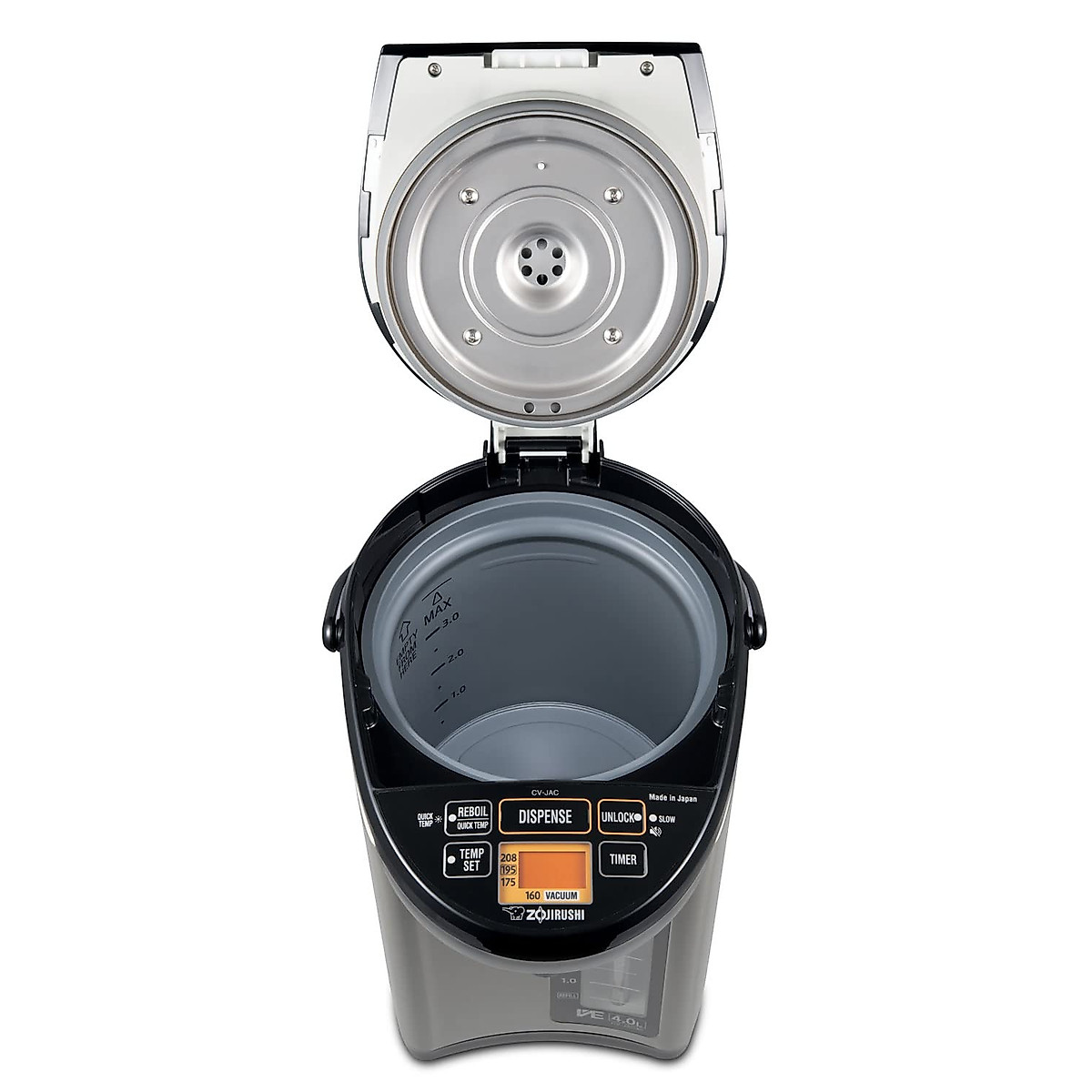 Zojirushi Water Boiler and Warmer 4.0-Liter (Stainless Black)