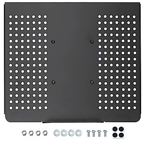 WALI Bundle – 2 Items: Single Fully Adjustable Arm and Laptop Holder Tray