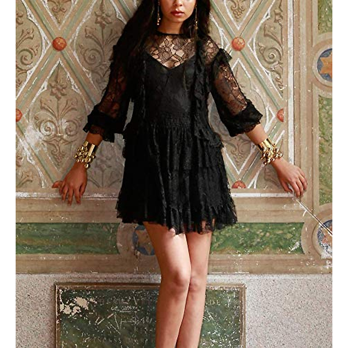 Ben-Amun Jewelry "Gold Ball Collection" Gold Ball Cuff Bracelet