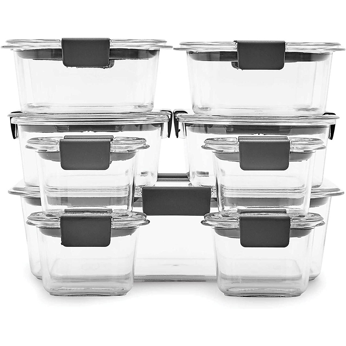 Rubbermaid Brilliance 22-piece Food Storage Container Set