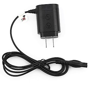 USonline911 Charger for Philips Norelco-HQ8505 Norelco 7000 5000 3000 Series Electric Shaver Razor, Aquatec, Arcitec, Multigroom Beard Trimmer & More 15V AC Adapter Power-Supply Cord