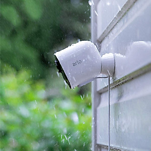 Arlo Ultra - 4K UHD Wire-Free Security 2 Camera System | Indoor/Outdoor with Color Night Vision, 180° View, 2-Way Audio, Spotlight, Siren | Compatible with Alexa and HomeKit | (VMS5240) (Renewed)