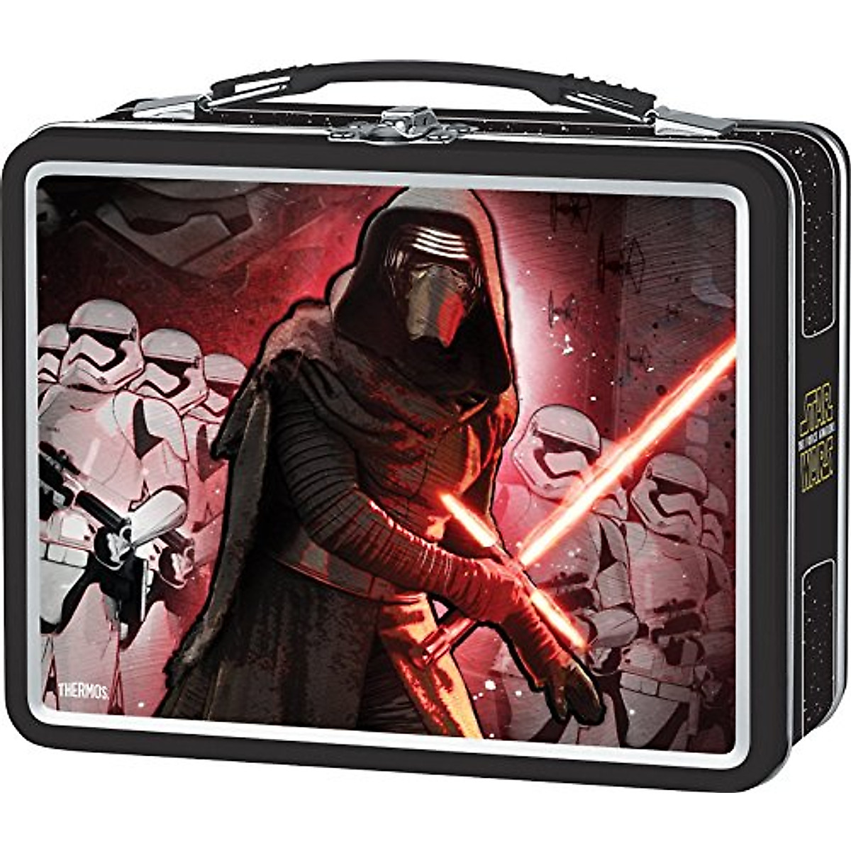 Thermos Metal Lunch Kit, Star Wars Episdoe VII Kylo Ren/Captain Phasma