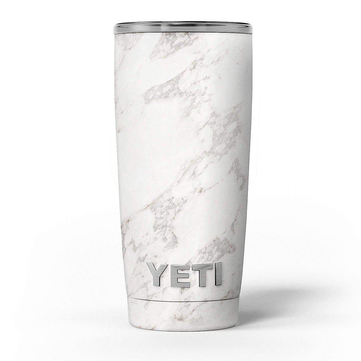 Design Skinz Slate Marble Surface V4 - Skin Decal Vinyl Wrap Kit Compatible with The Yeti Rambler Cooler Tumbler Cups