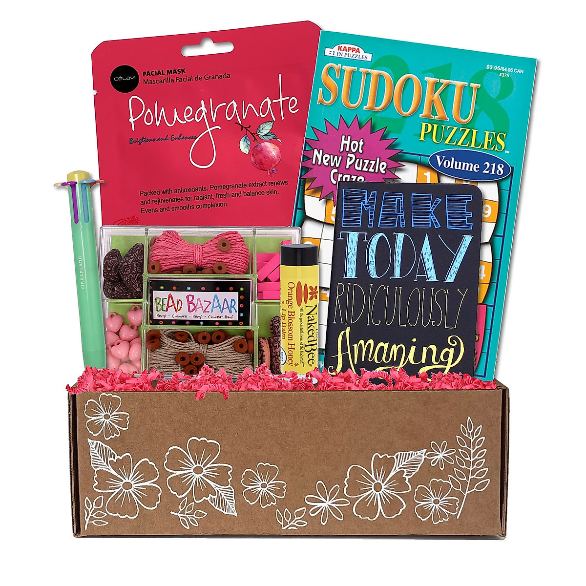 Happy Mail Teen Girl's Care Package #2 - Summer Camp - Get Well - Happy Birthday - Thinking of You