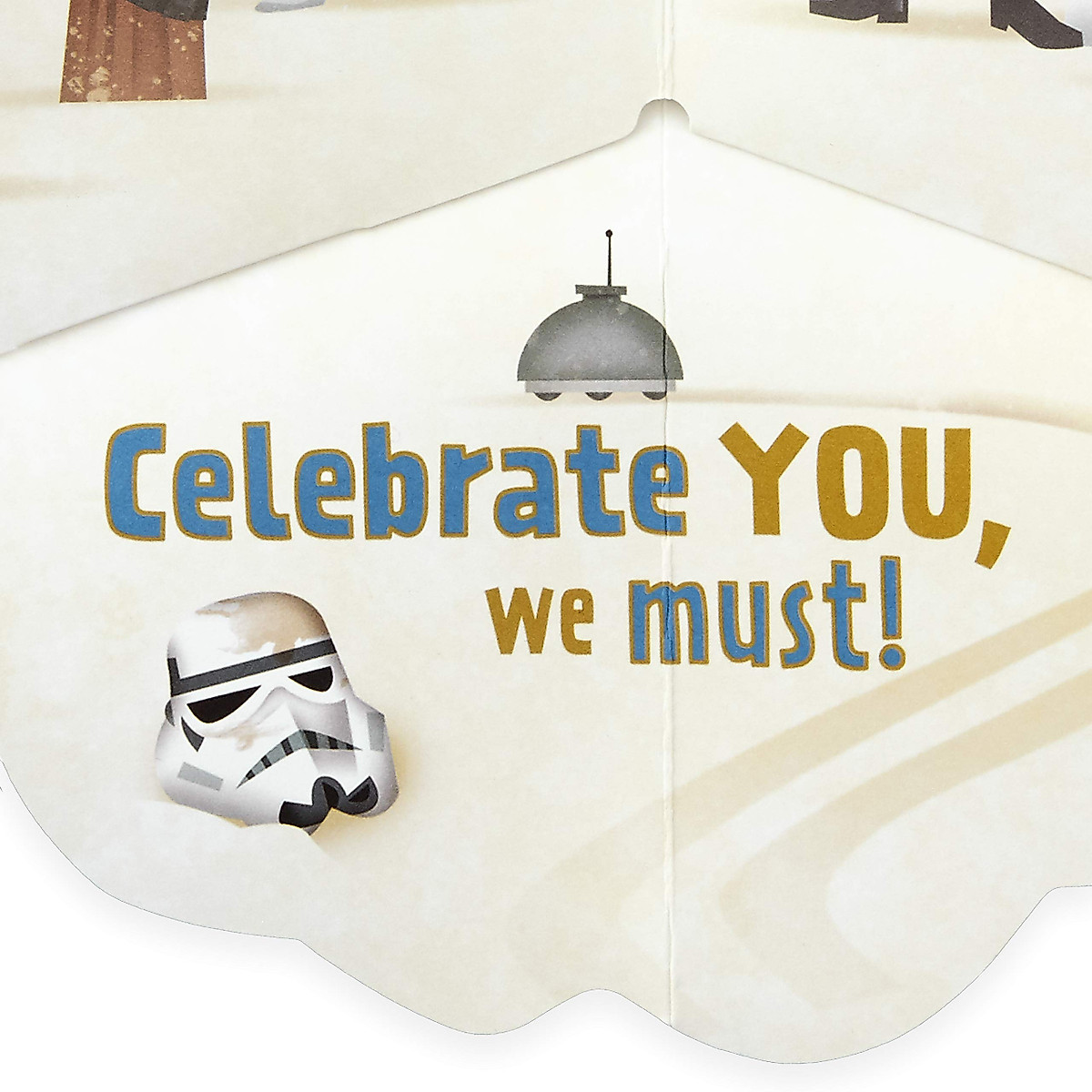 Hallmark Star Wars Father's Day Card (Yoda, Celebrate You, We Must), May the 4th