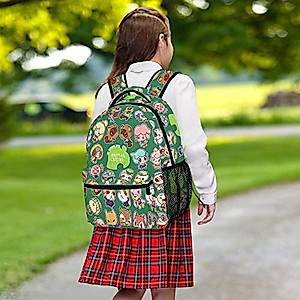 Rwillppycfei Unisex Adult Backpack Animal Cute Crossing Bag Durable Daypack Creative Casual Daypack Classical Basic Business Daypack