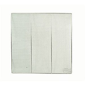 Thunder Group 23" Square Donut Screens, Stainless Steel
