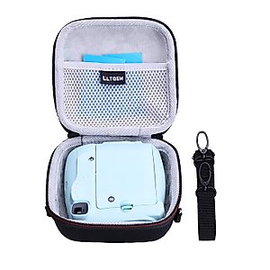 LTGEM Instant Camera Case for Fuji Instax Mini 12/ Fuji Instax Mini 11 / Fuji Instax Mini 10 / Fuji Instax Mini 9 / Fuji Instax Mini 8 Instant Camera (Case one only ！)