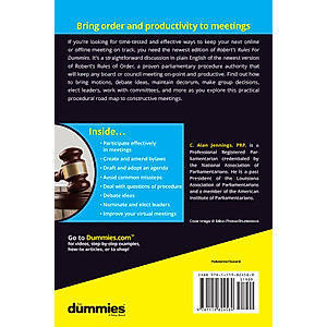 Robert's Rules For Dummies