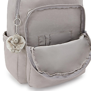 Kipling Women Backpack, Grey Gris