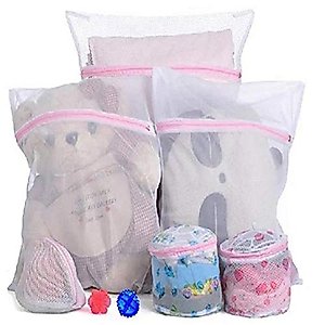 Winwinfly Mesh Laundry Bags,Laundry Bags Mesh Wash Bags,Lingerie Bags for Washing Delicates,Net Fabric