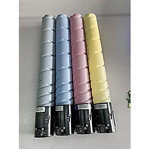 YOUTOP 4PK TN-221 TN221 Toner Cartridge Compatible for Konica Minolta bizhub C227 C287 (A8K3130 A8K3230 A8K3330 A8K3430)