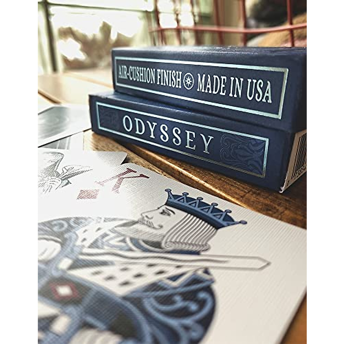 Bicycle Odyssey Playing Cards, Blue