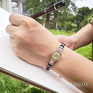 WUSHIMAOYI Quote bracelet So many books So little time watch bracelet Steampunk jewelry Old Clock Steampunk bracelet Old Clock bracelet Old Clock jewelry